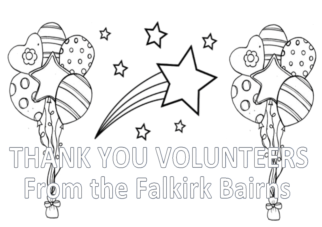 Volunteers’ Week Colouring Page