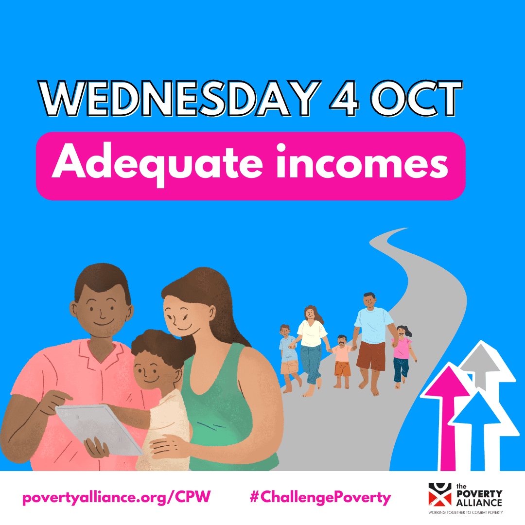 Challenge Poverty Week: Adequate Incomes